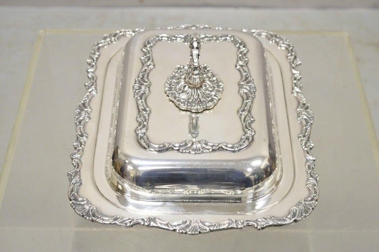 Vintage Community Ascot Silver Plated Victorian Style Lidded Serving ...
