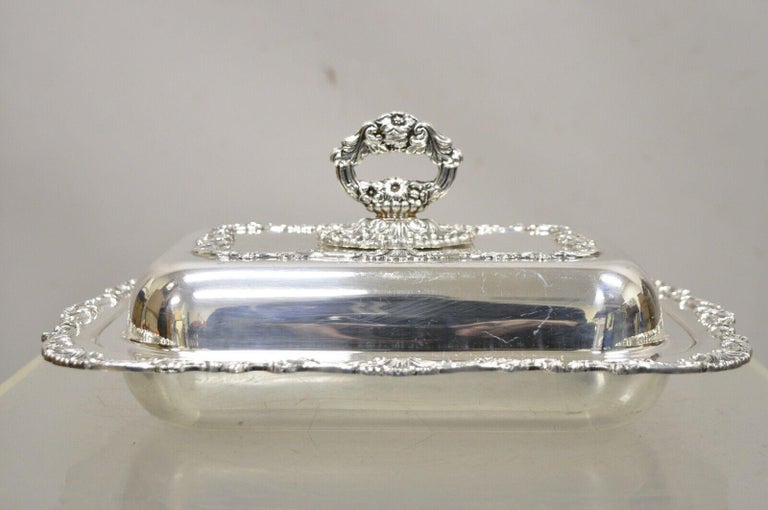 Vintage Community Ascot Silver Plated Victorian Style Lidded Serving ...