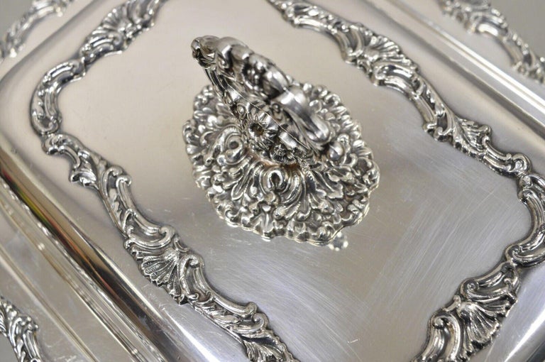 Vintage Community Ascot Silver Plated Victorian Style Lidded Serving ...
