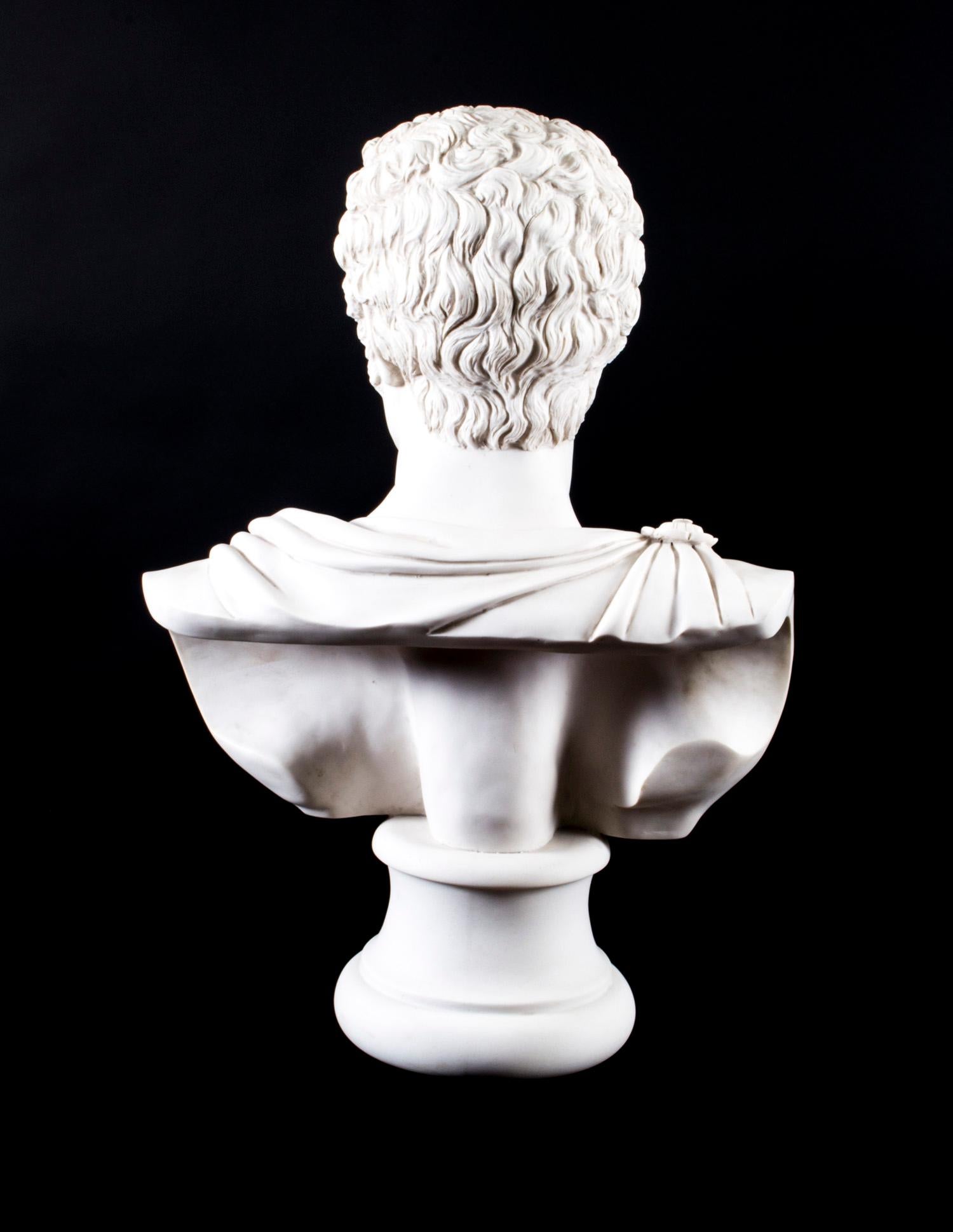 Vintage Composite Marble Bust Marcus Junius Brutus 20th C at 1stDibs