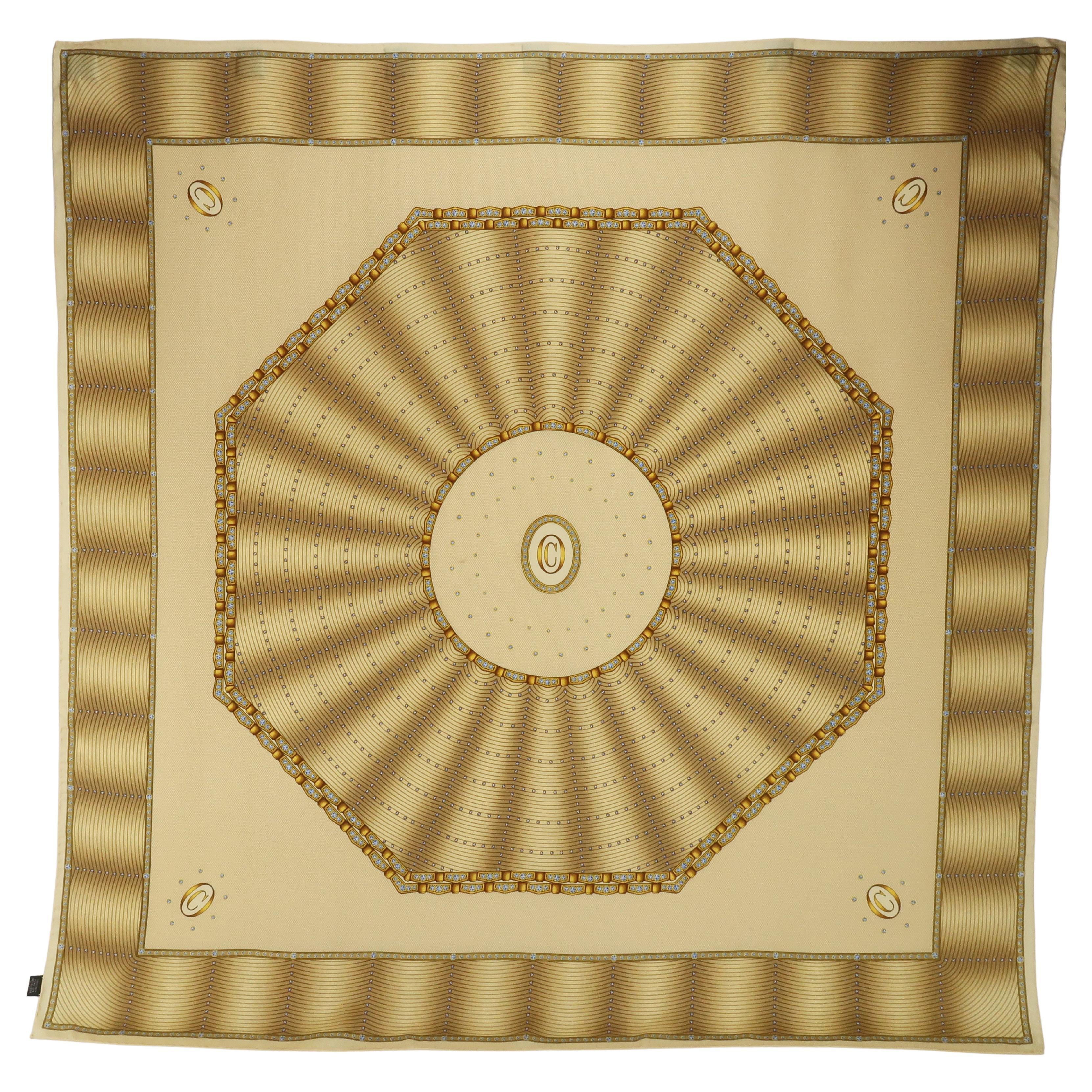 Vintage Concord Watch Silk Scarf at 1stDibs | silk watch scarfs, watch ...