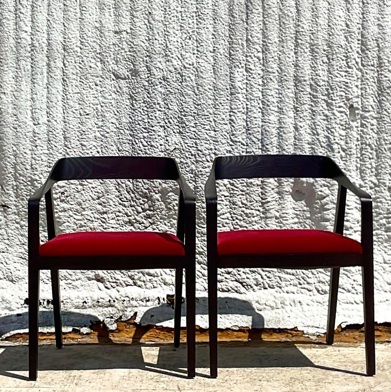 Vintage Contemporary Mark Goetz Full Twist Chairs, a Pair For Sale at ...