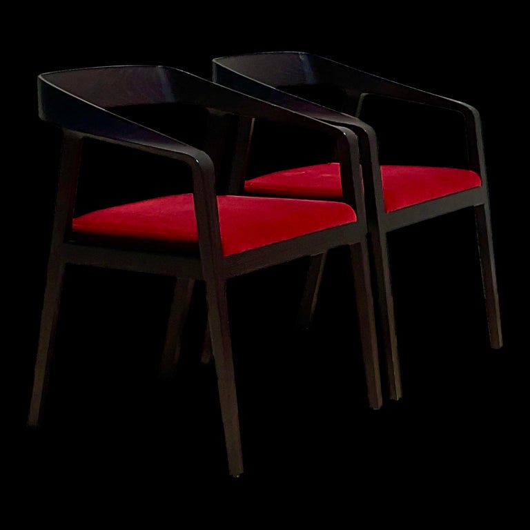 Vintage Contemporary Mark Goetz Full Twist Chairs - a Pair For Sale at ...