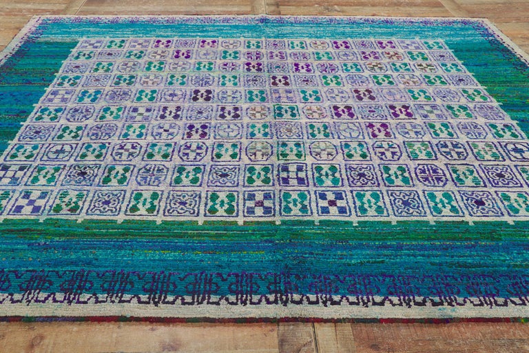 Vintage Contemporary Michaelian and Kohlberg Tibetan Rug For Sale at ...