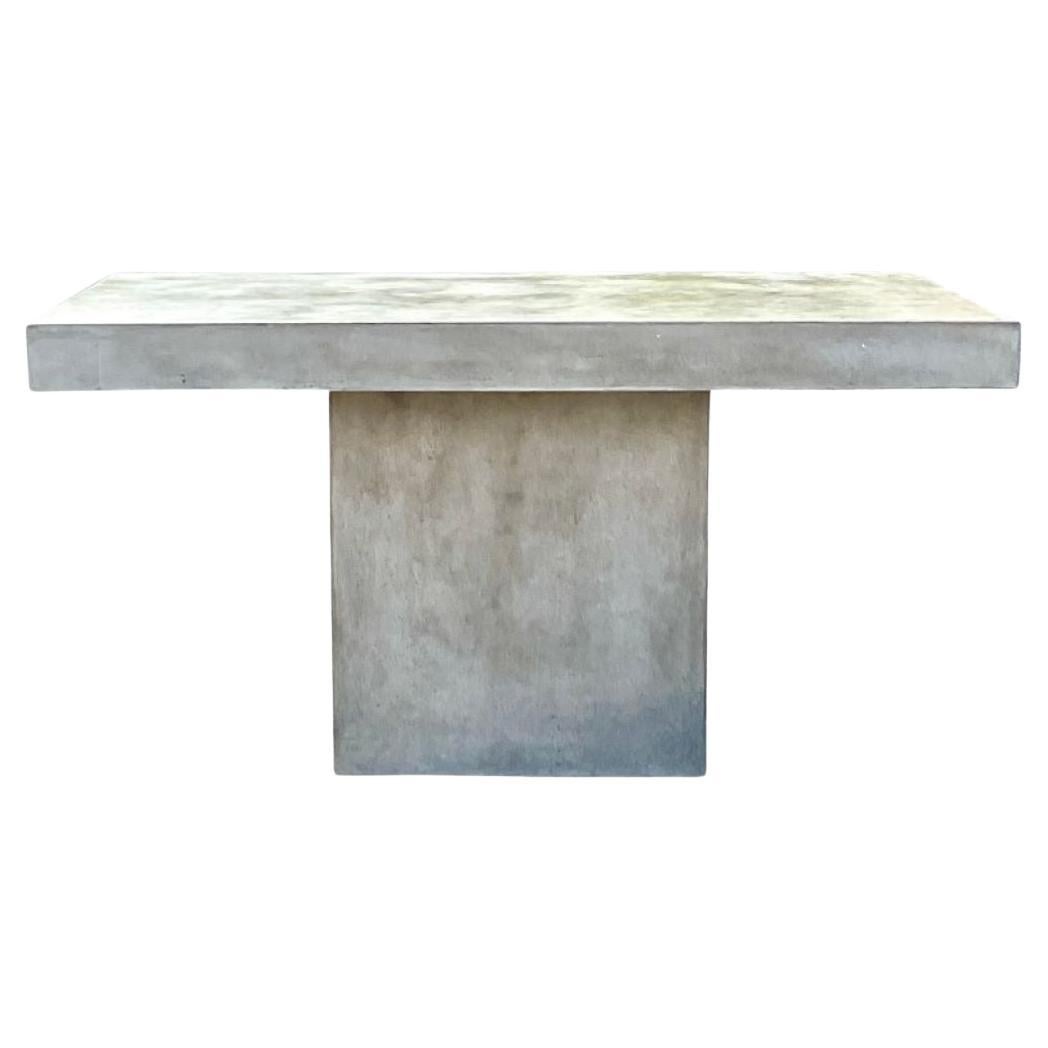 Vintage Contemporary Keith Fritz “Divine” Faceted Dining Table For Sale ...