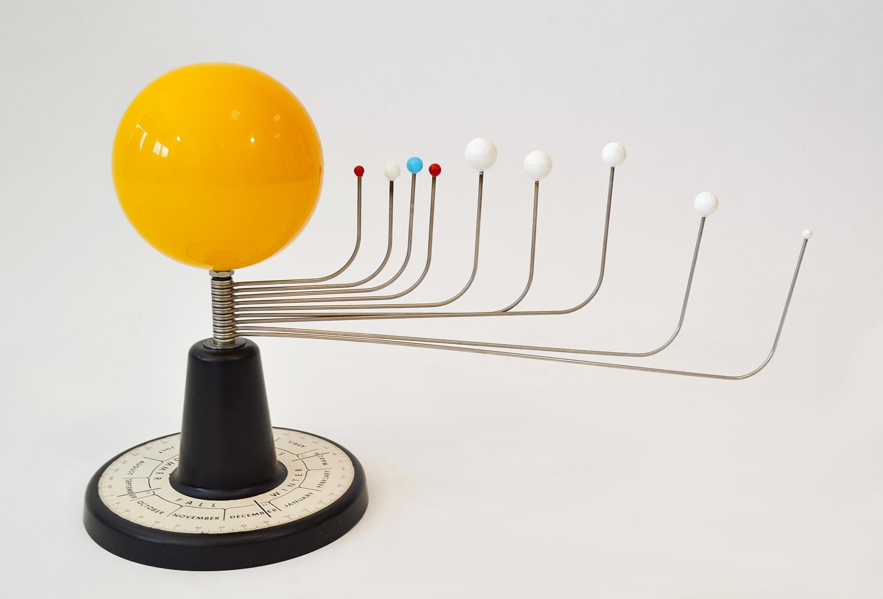 Vintage Copernican Solar System Planetarium Orrery Model For Sale at ...