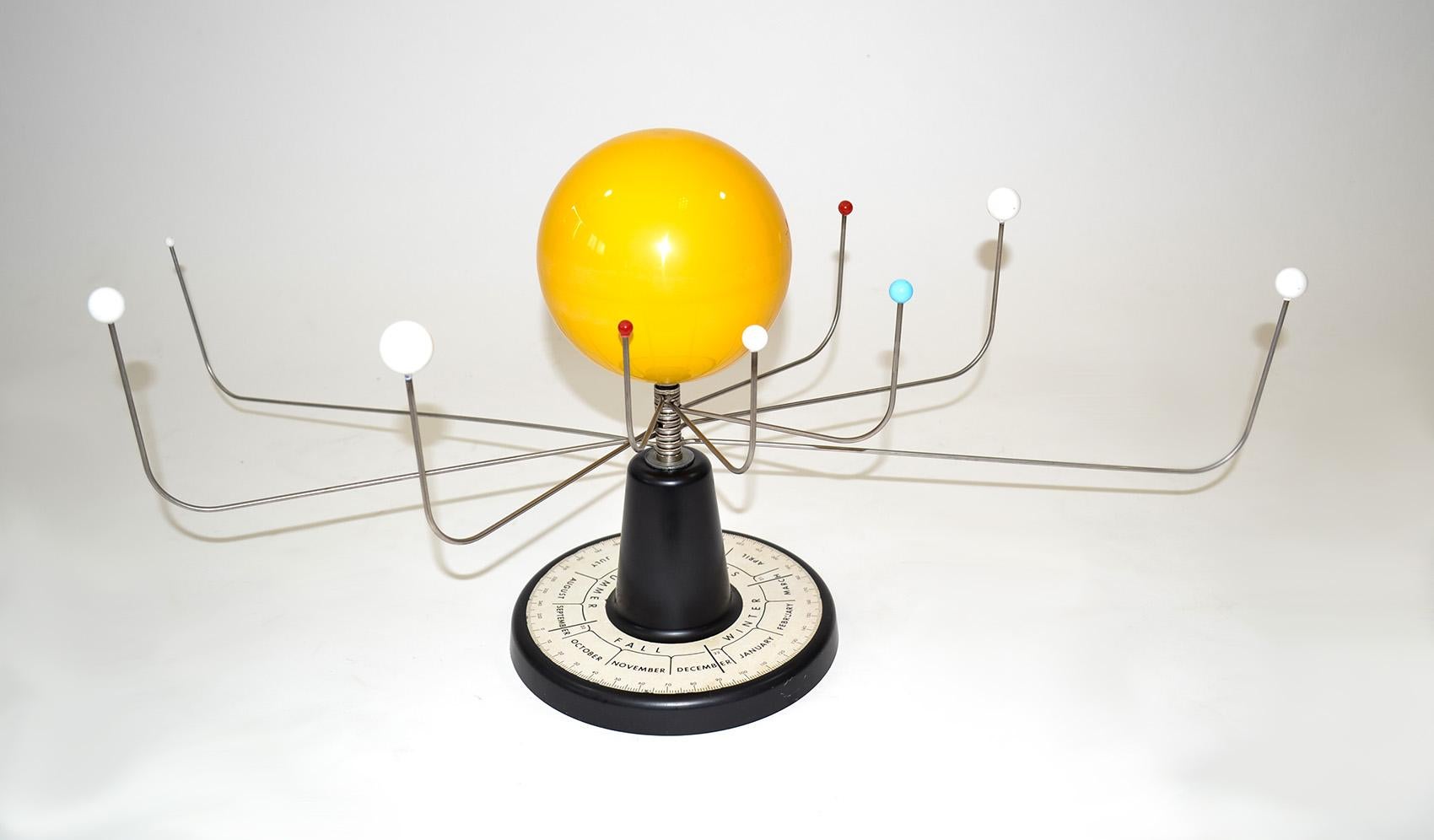 Vintage Copernican Solar System Planetarium Orrery Model For Sale at ...