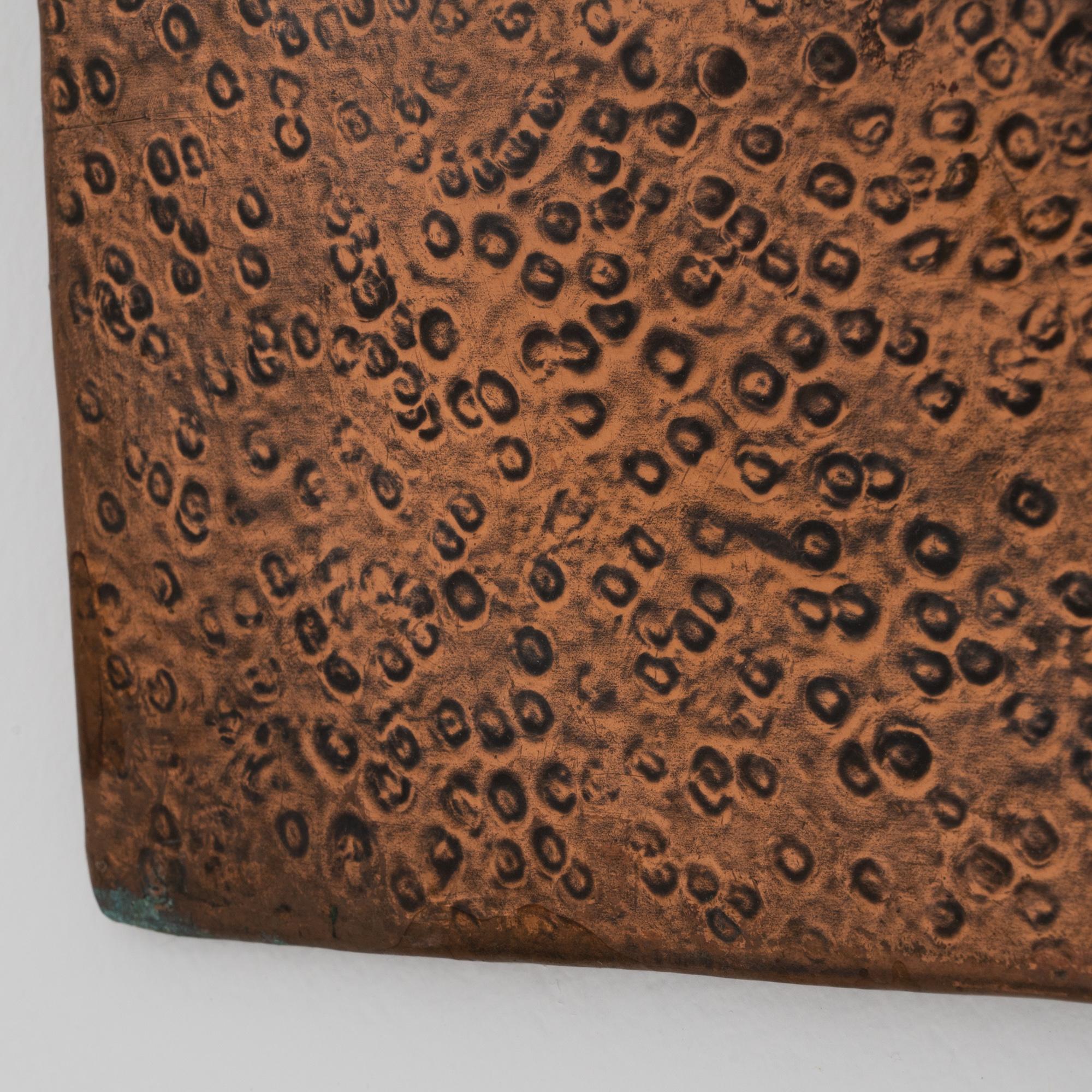 Vintage Copper Wall Decoration For Sale at 1stDibs