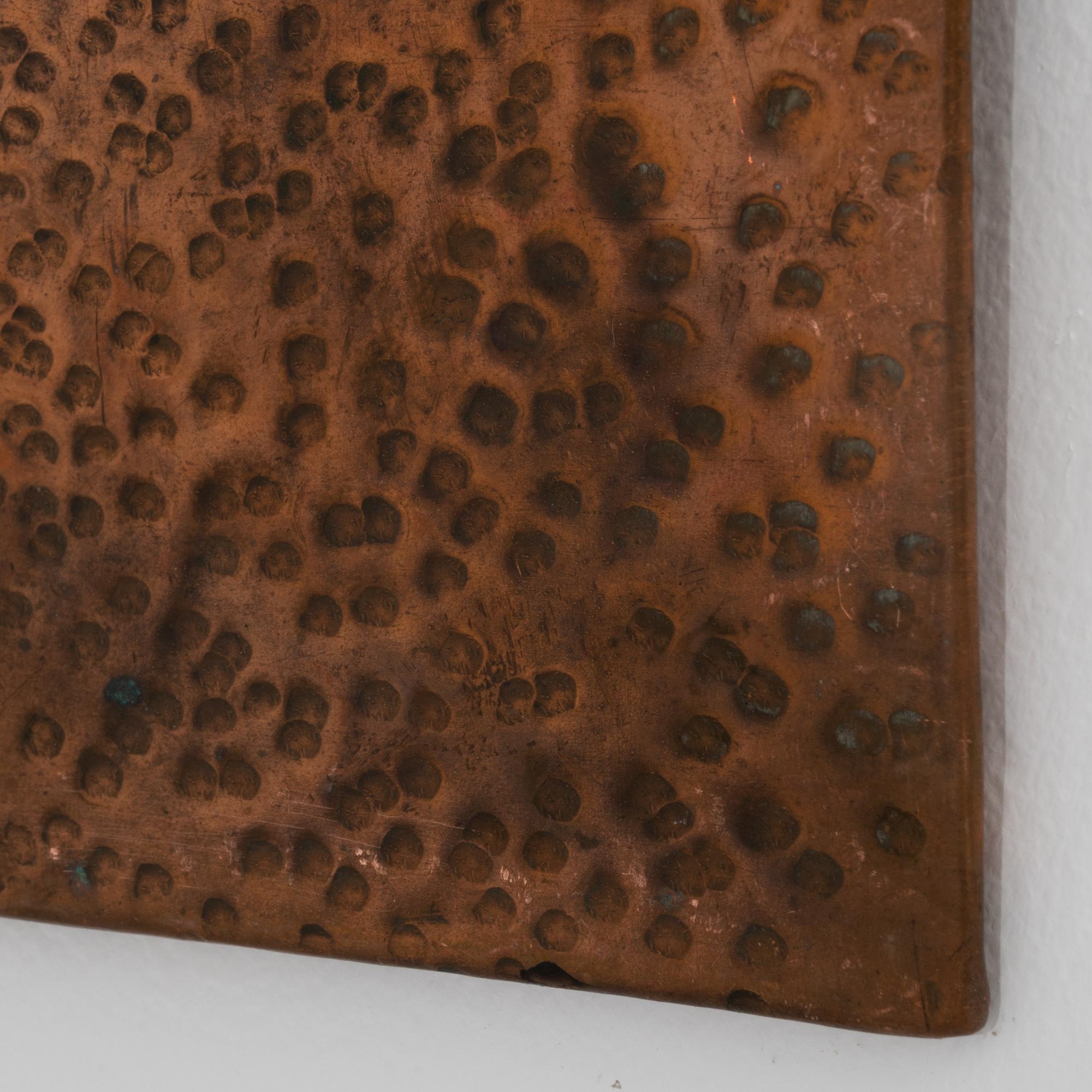Vintage Copper Wall Decoration For Sale at 1stDibs