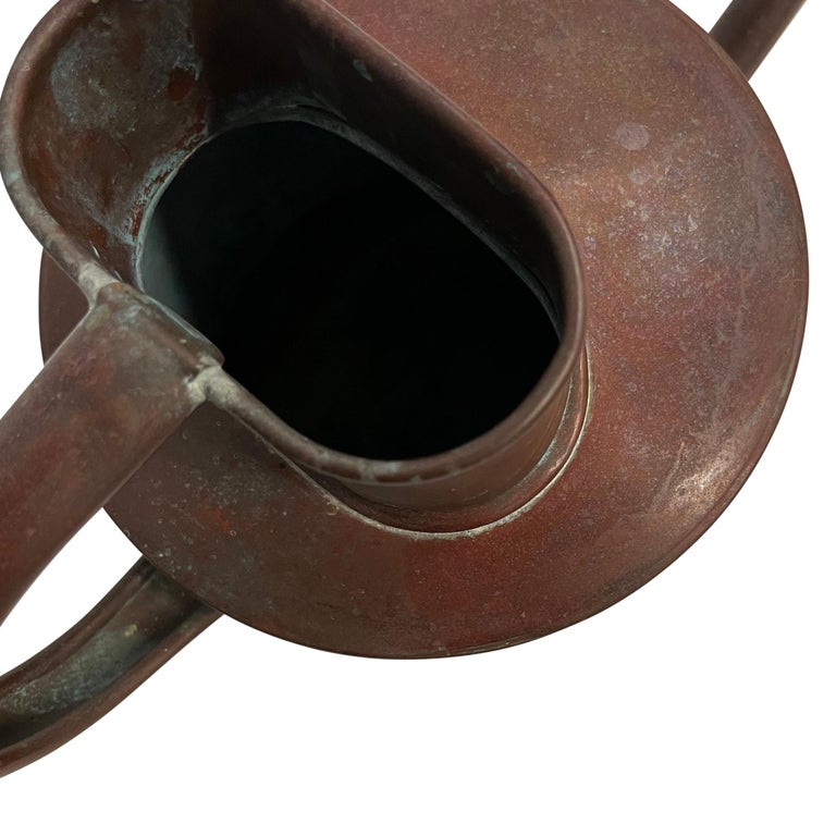 Vintage Copper Watering Can For Sale at 1stDibs