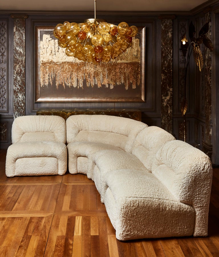 Vintage Corner Sofa, 70s at 1stDibs