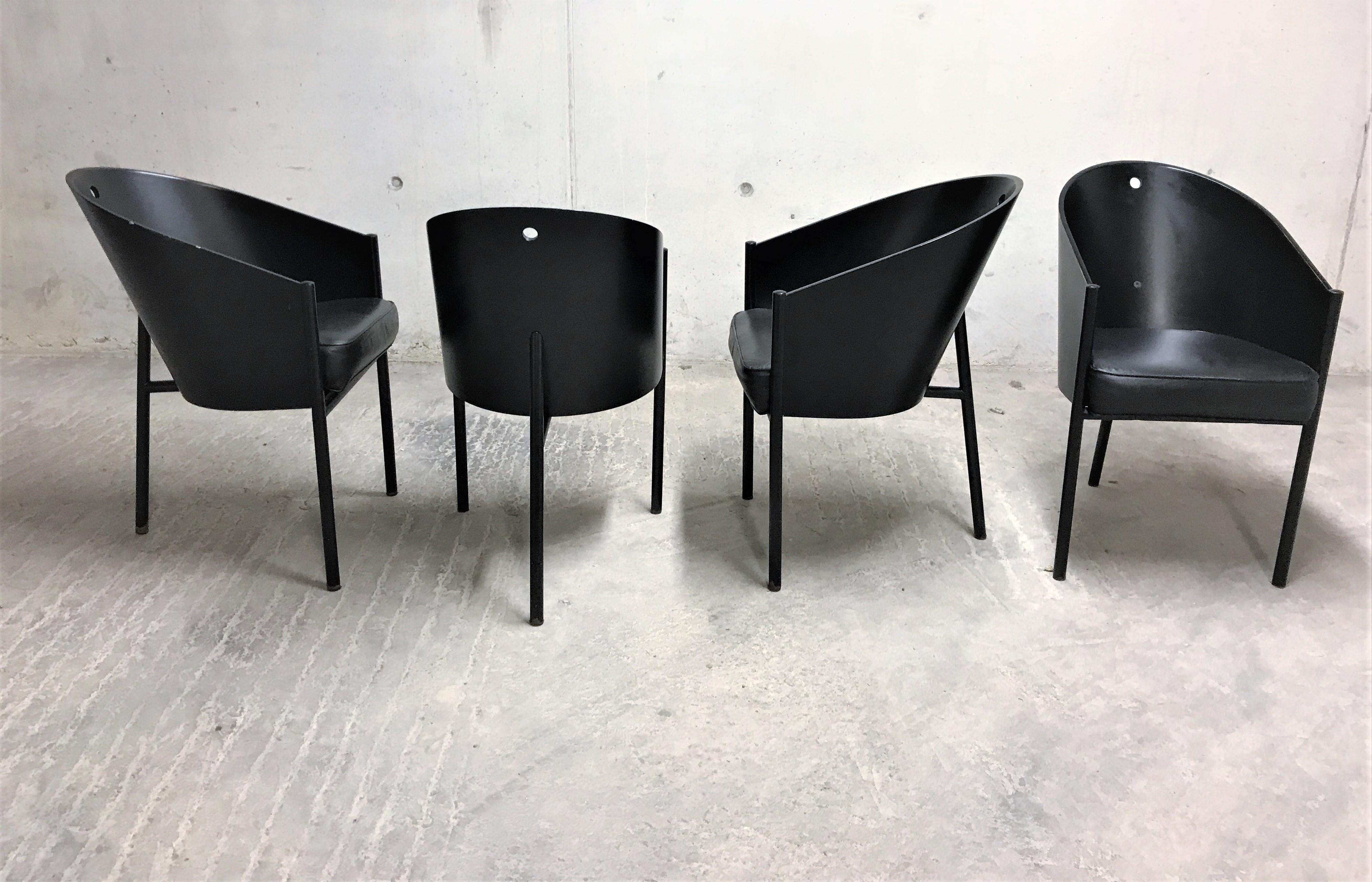Vintage Costes Chairs by Philippe Starck for Driade, Set of 4 at ...