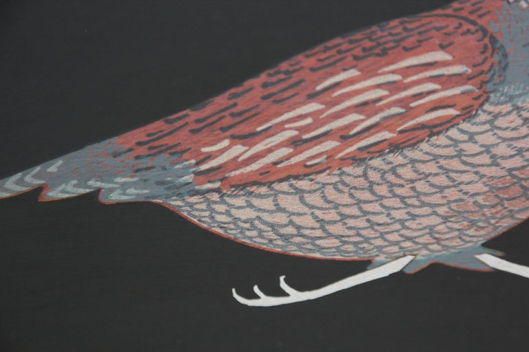 Vintage Couroc Bird Design Barware Serving Tray at 1stDibs | couroc is ...