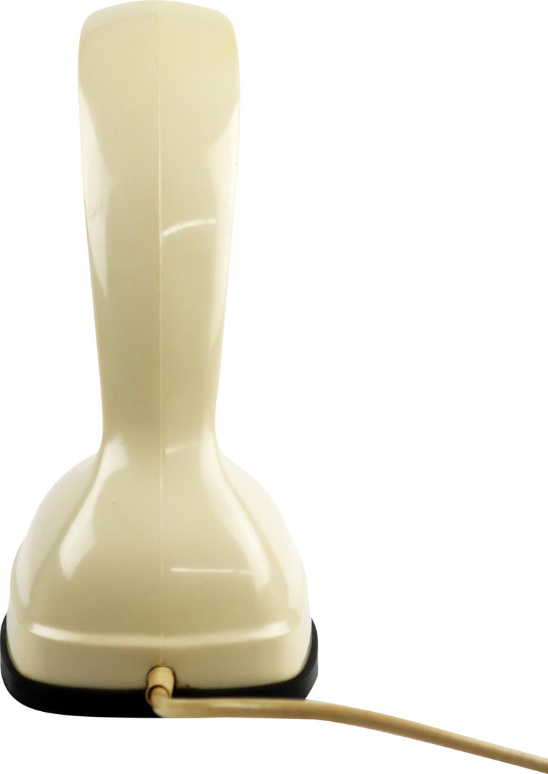 Vintage Cream Ericsson Ericofon Cobra Phone at 1stDibs
