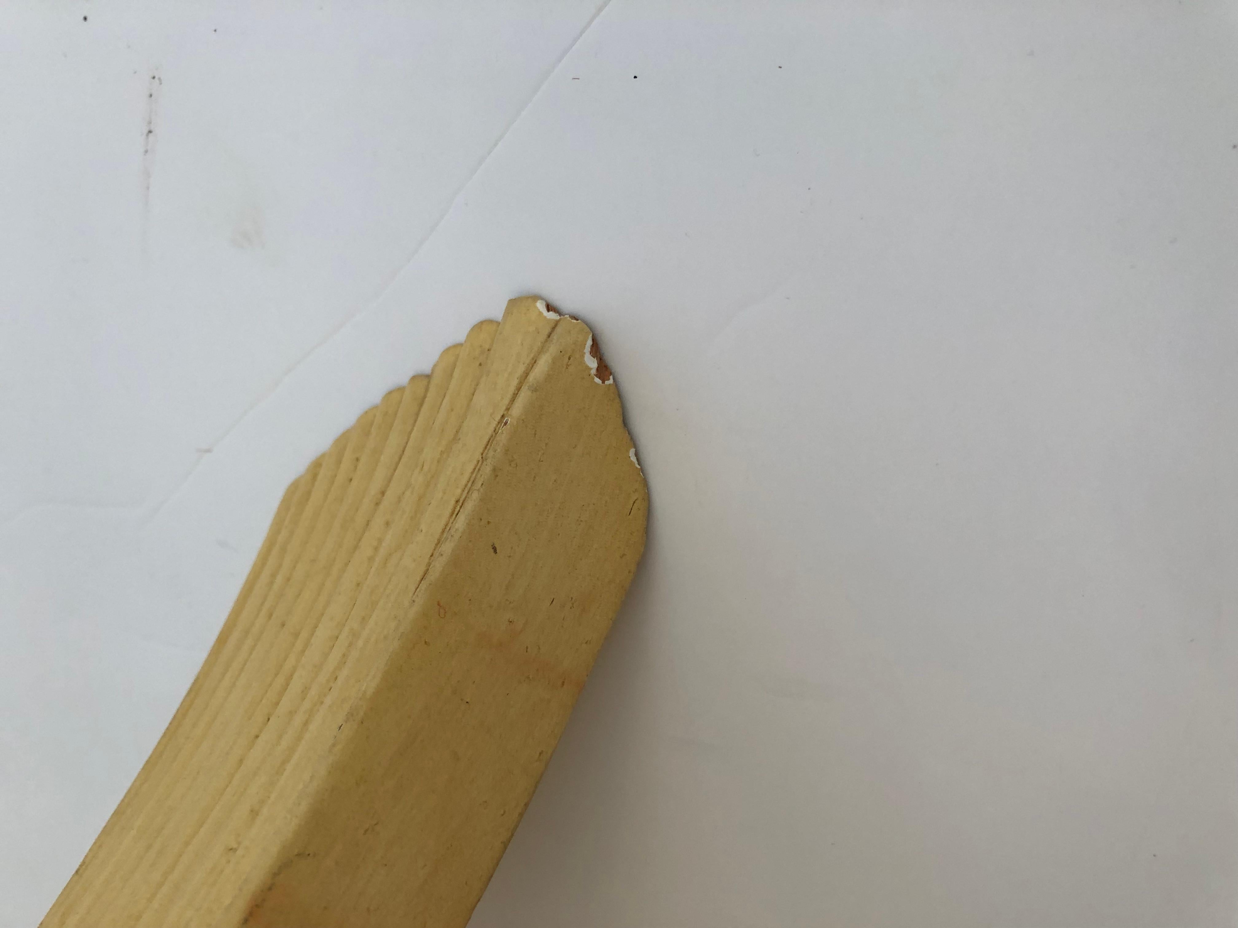 Vintage Cream Pencil Reed Swan Motife Coffee Table For Sale at 1stDibs