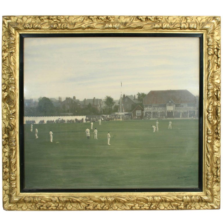 Vintage Cricket Photograph at 1stDibs