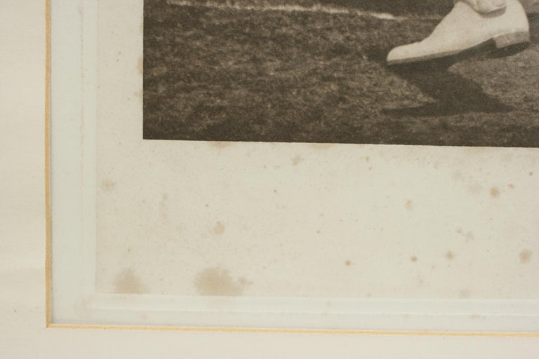 Vintage Cricket Print of F. S Jackson by George Beldam For Sale at 1stDibs