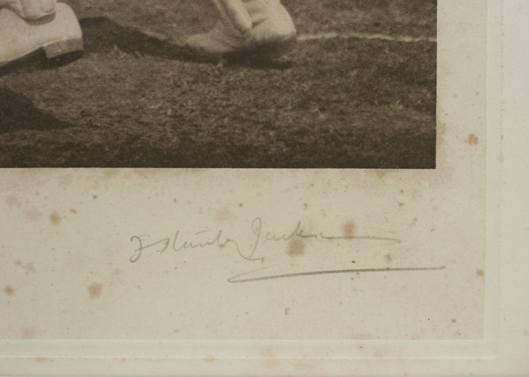 Vintage Cricket Print of F. S Jackson by George Beldam For Sale at 1stDibs