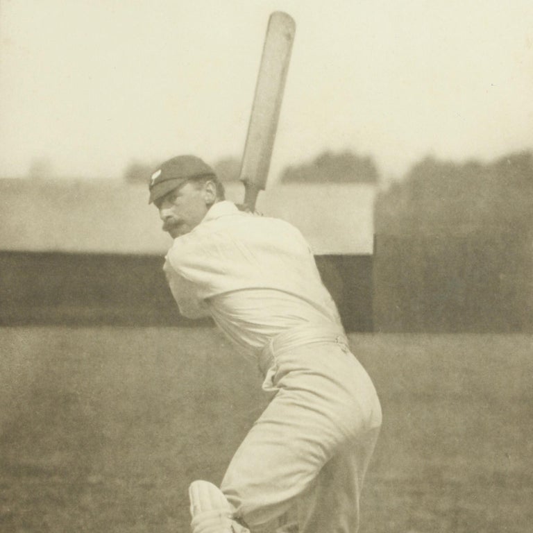 Vintage Cricket Print of F. S Jackson by George Beldam For Sale at 1stDibs