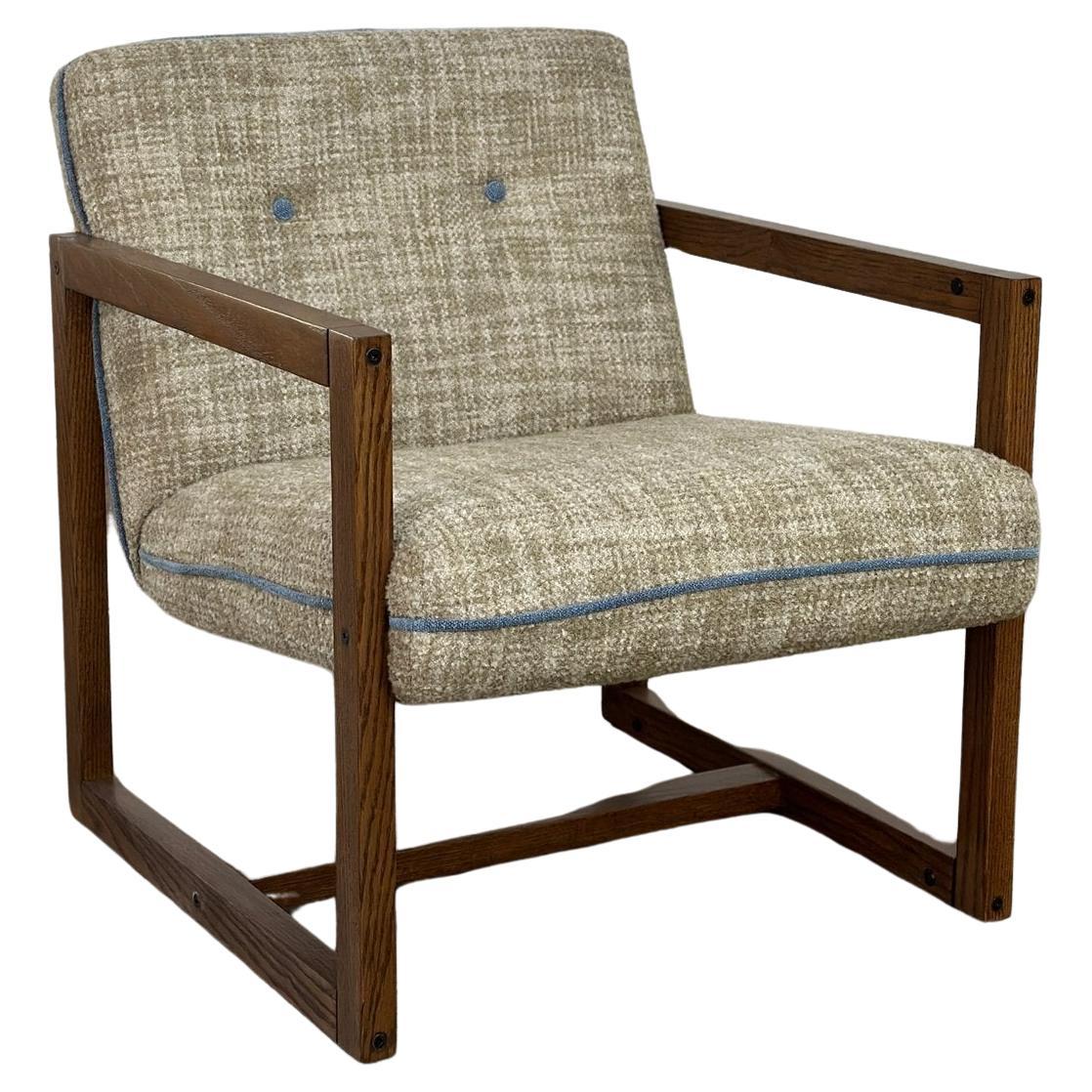 Vintage Cube Lounge Chair For Sale at 1stDibs