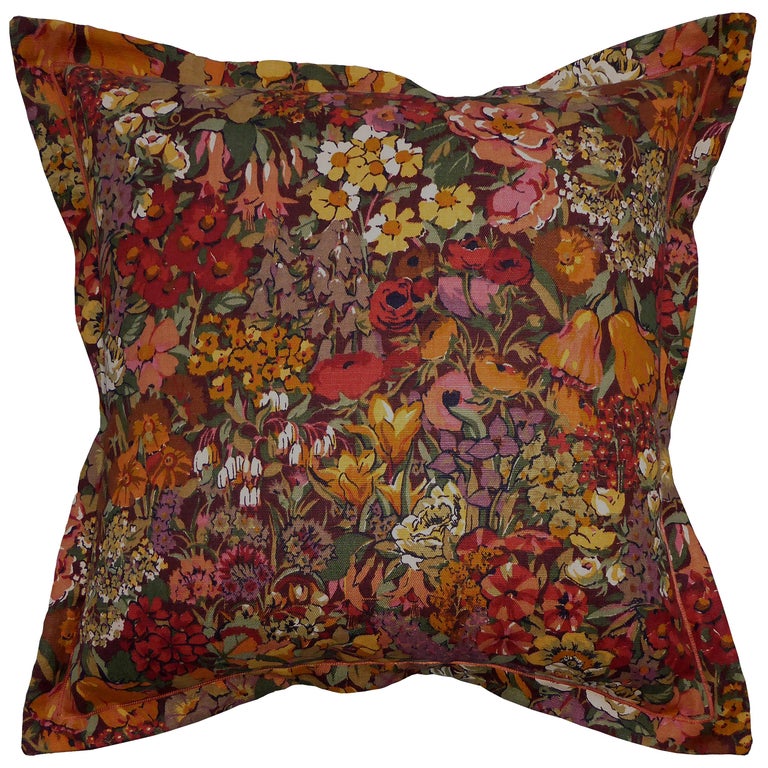 Vintage Cushions, Luxury Bespoke Made Pillow ‘Country Garden', Made in ...