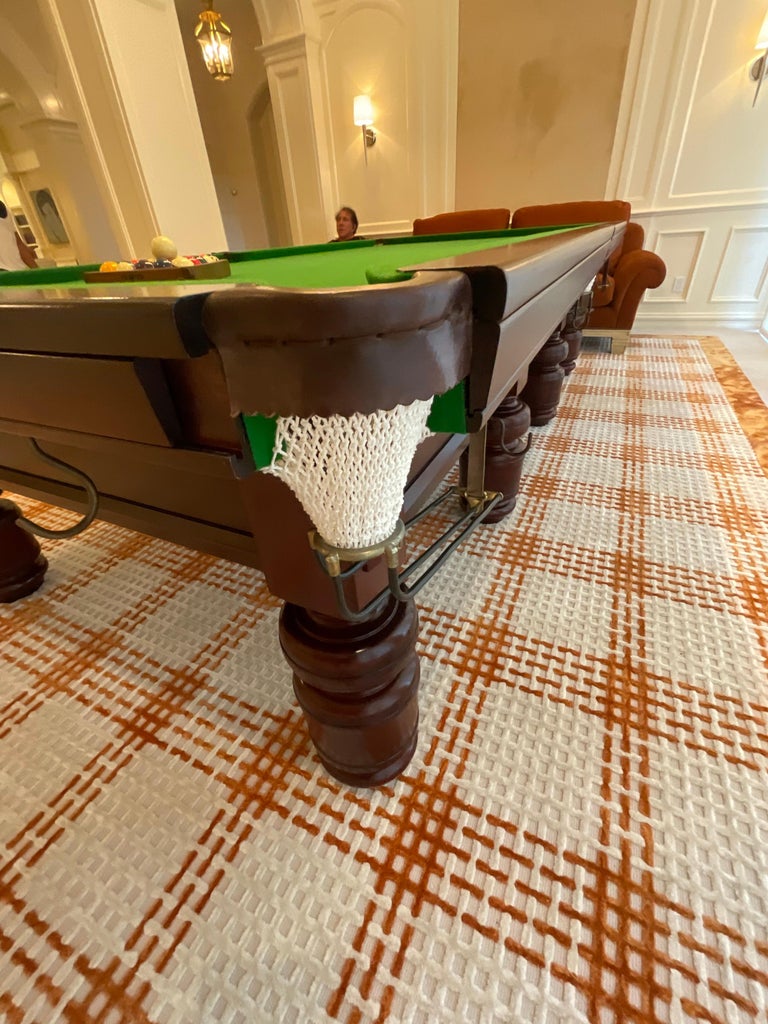 Vintage Custom Juan Pablo Molyneux Pool Table For Sale at 1stDibs