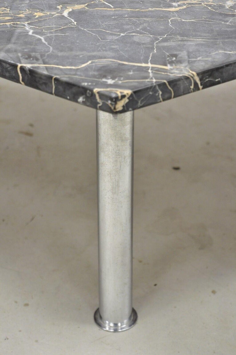 Vintage Custom Made Italian Marble Top Heart Shaped Coffee Table For ...