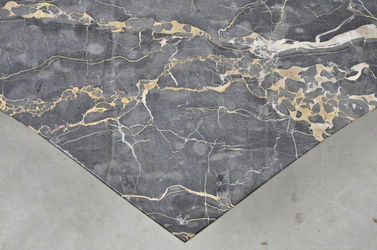 Vintage Custom Made Italian Marble Top Heart Shaped Coffee Table For ...