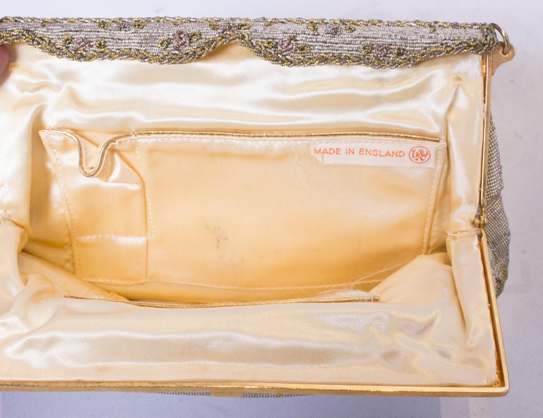 Vintage Cut Steel Handbag at 1stDibs