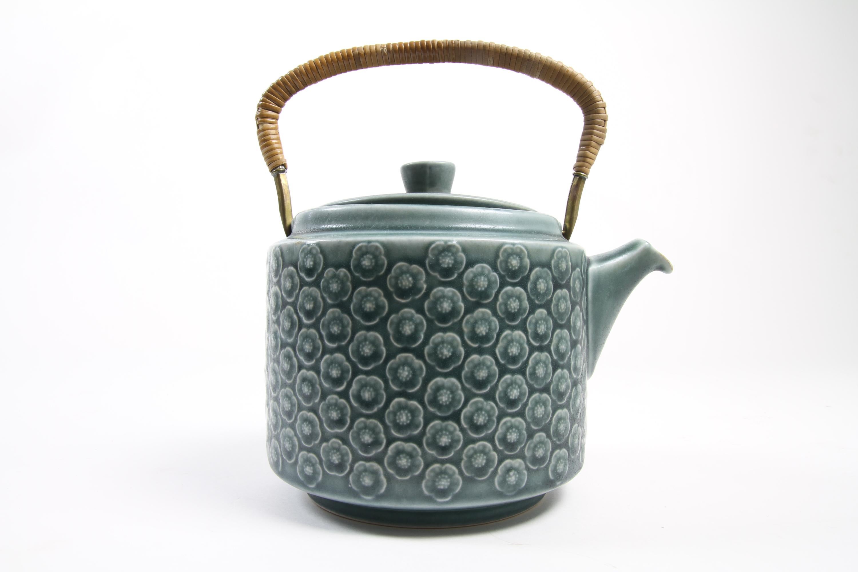Vintage Danish Azur Stoneware Teapot by Jens H. Quistgaard for ...