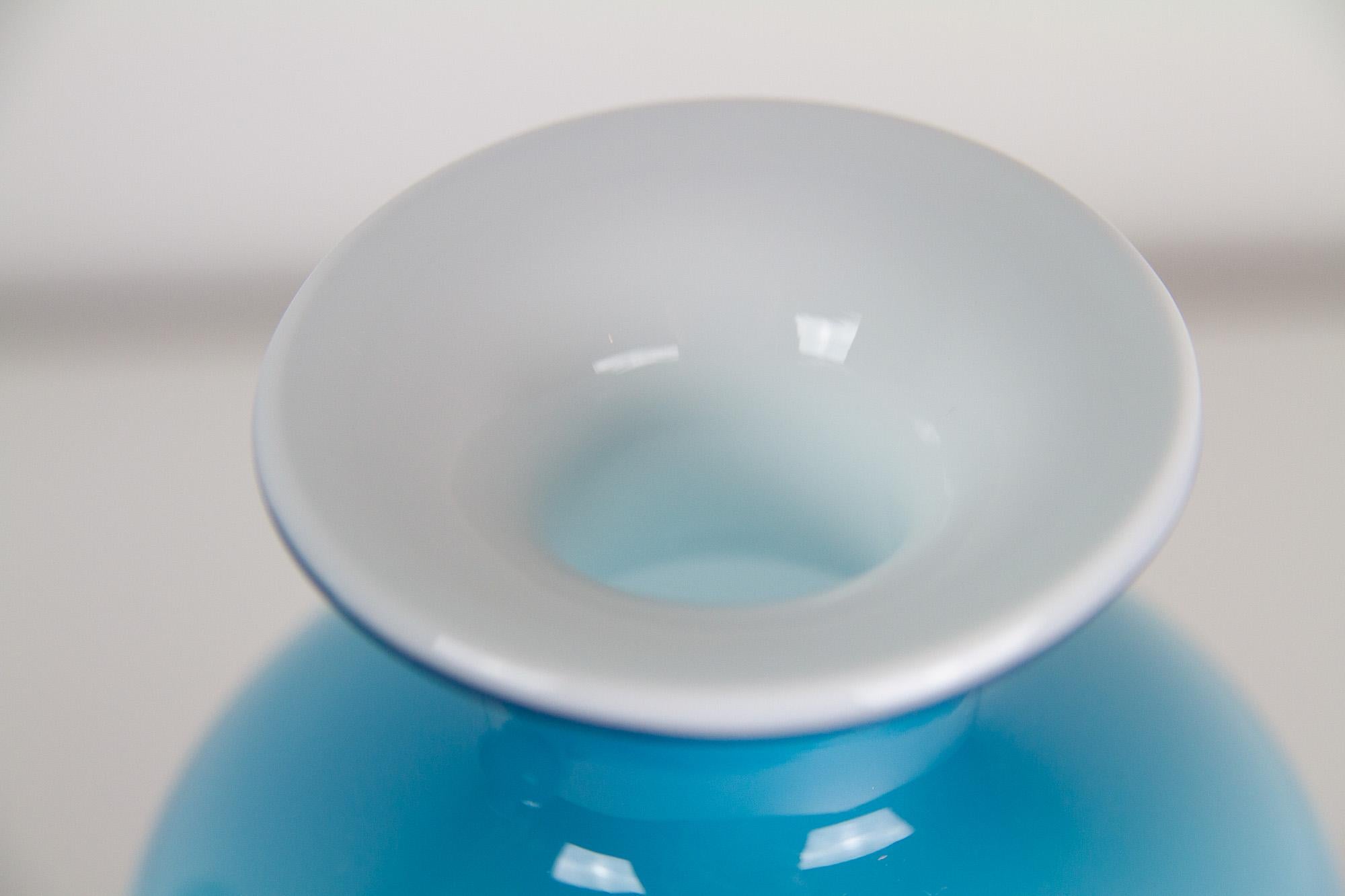 Vintage Danish Carnaby Vases by Per Lütken for Holmegaard 1960s, Set of ...