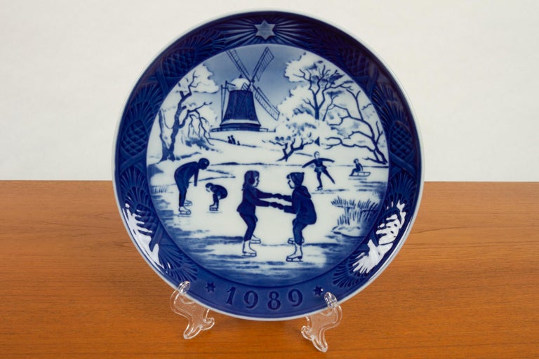 Vintage Danish Christmas Plates, Set of 10 at 1stDibs | danish plates ...