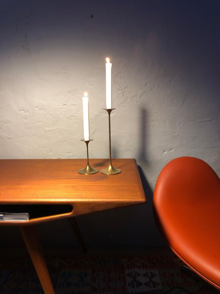 Vintage Danish Chrome 12 Candle Holder Candleholder by Jen H ...