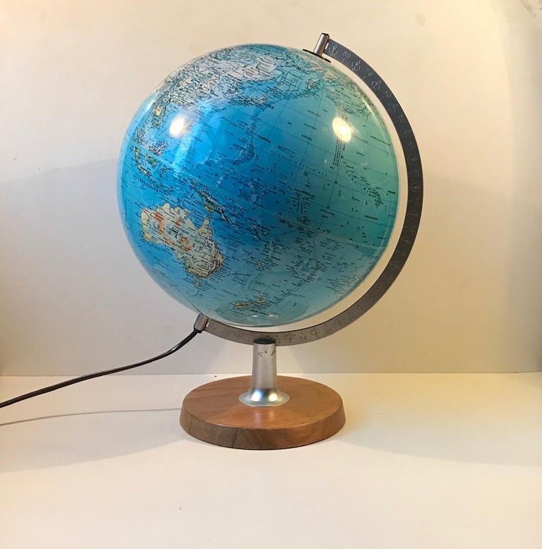 Vintage Danish Globus, Table Lamp by Scan-Globe, 1970s For Sale at ...