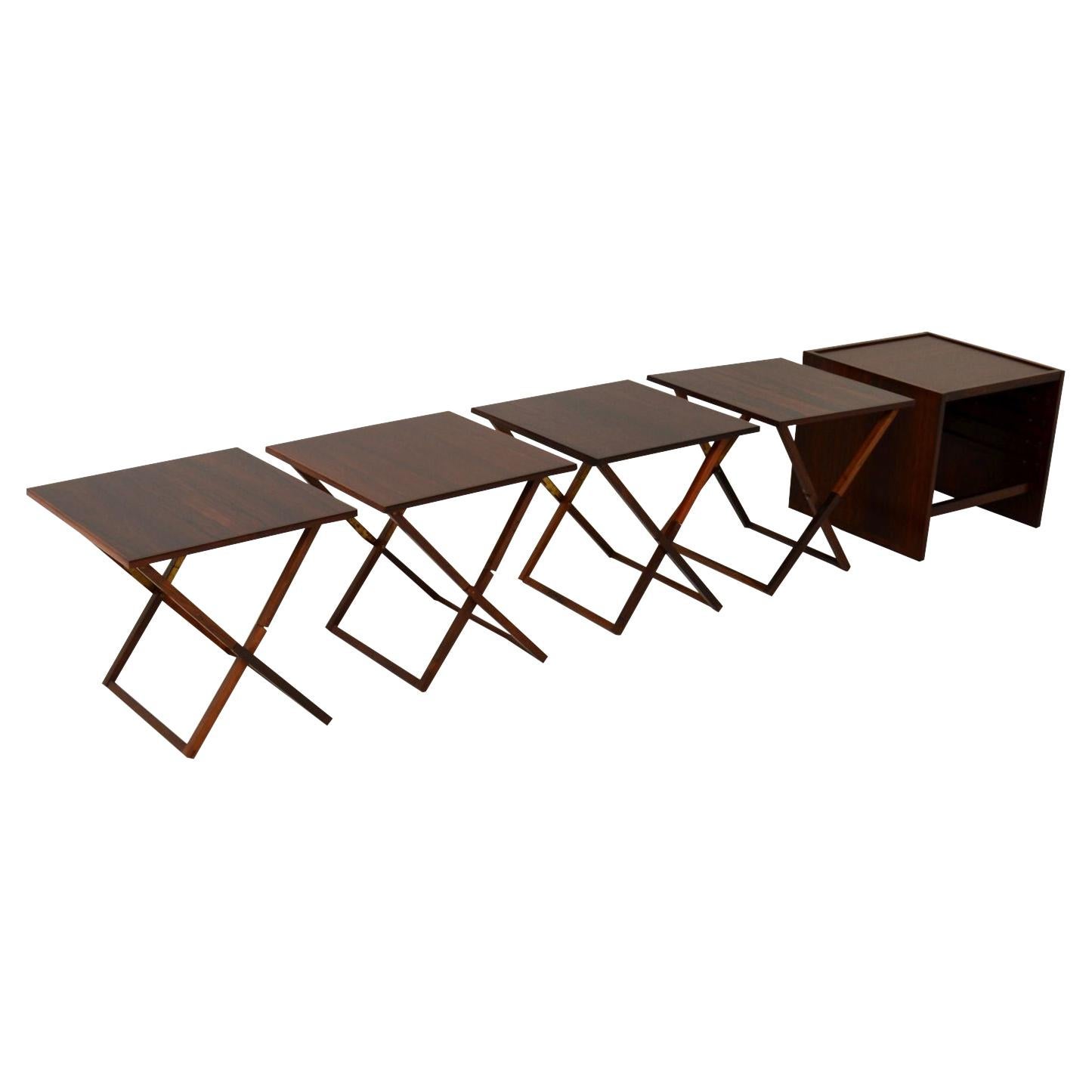 Danish Midcentury Illums Bolighus Rosewood Coffee Table For Sale at 1stDibs