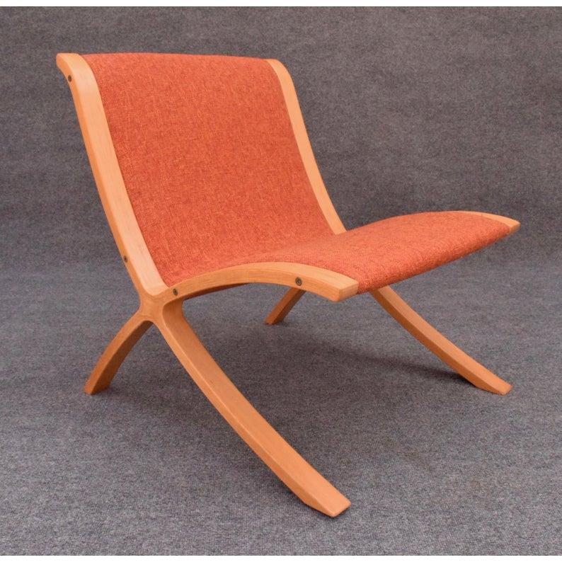 Vintage Danish Mid-Century Modern "Ax" Chair by Peter Hvidt for Fritz ...