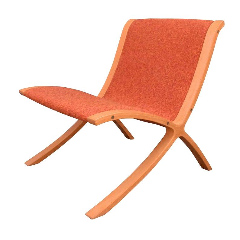 Vintage Danish Mid-Century Modern "Ax" Chair by Peter Hvidt for Fritz ...