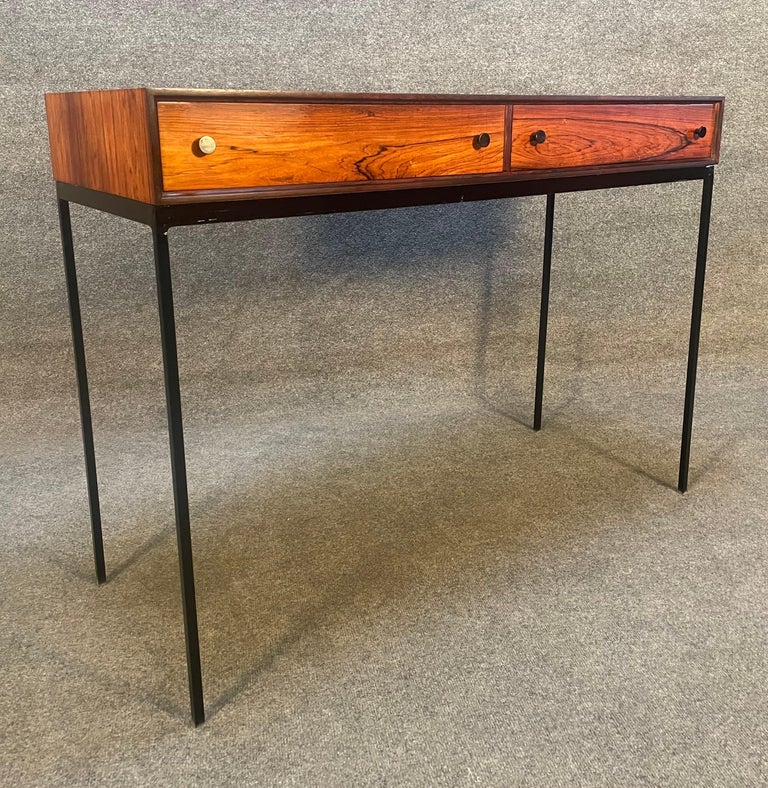 Vintage Danish Mid Century Modern Rosewood Entry Way Console by Poul ...
