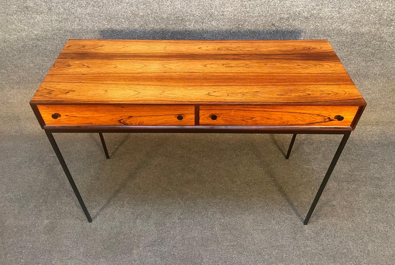 Vintage Danish Mid Century Modern Rosewood Entry Way Console by Poul ...