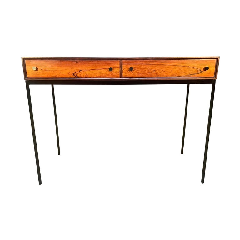 Vintage Danish Mid Century Modern Rosewood Entry Way Console by Poul ...