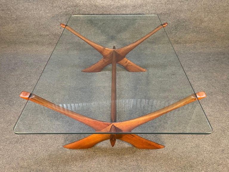 Vintage Danish Mid Century Teak "Condor" Coffee Table by Fredrik ...