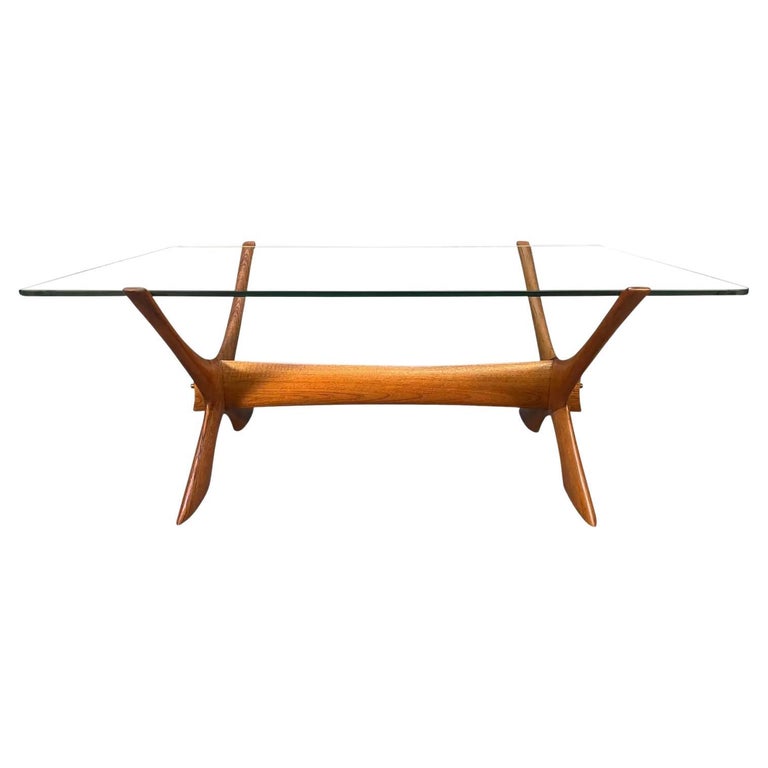 Vintage Danish Mid Century Teak "Condor" Coffee Table by Fredrik ...