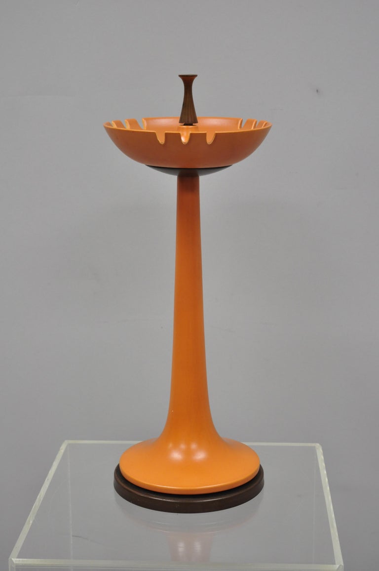 Vintage Danish Modern Ceramic Pottery Interchangeable Ashtray Smoking ...