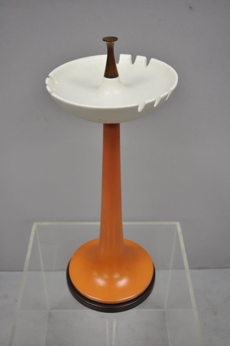 Vintage Danish Modern Ceramic Pottery Interchangeable Ashtray Smoking ...