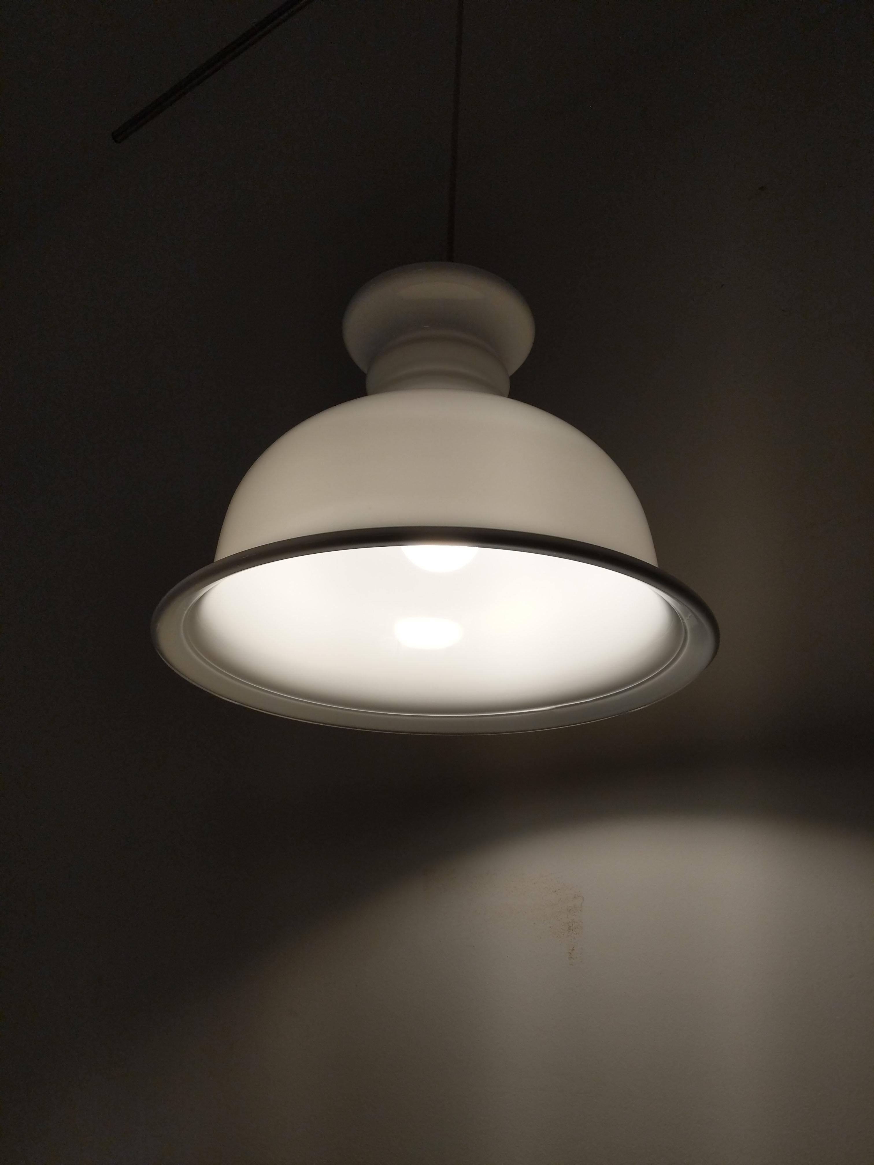 Vintage Danish Modern Holmegaard Lamp For Sale at 1stDibs