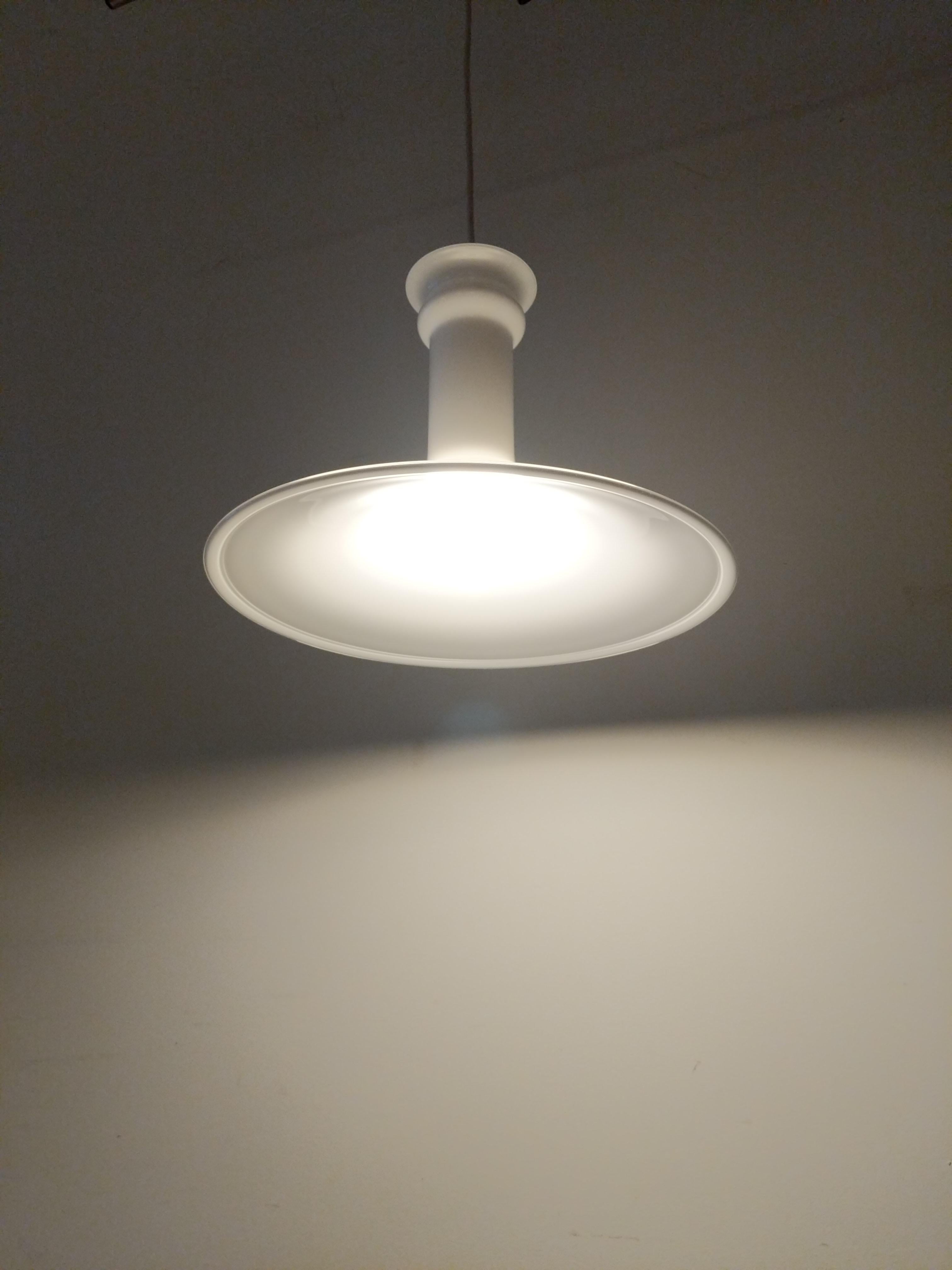 Vintage Danish Modern Holmegaard Lamp For Sale at 1stDibs