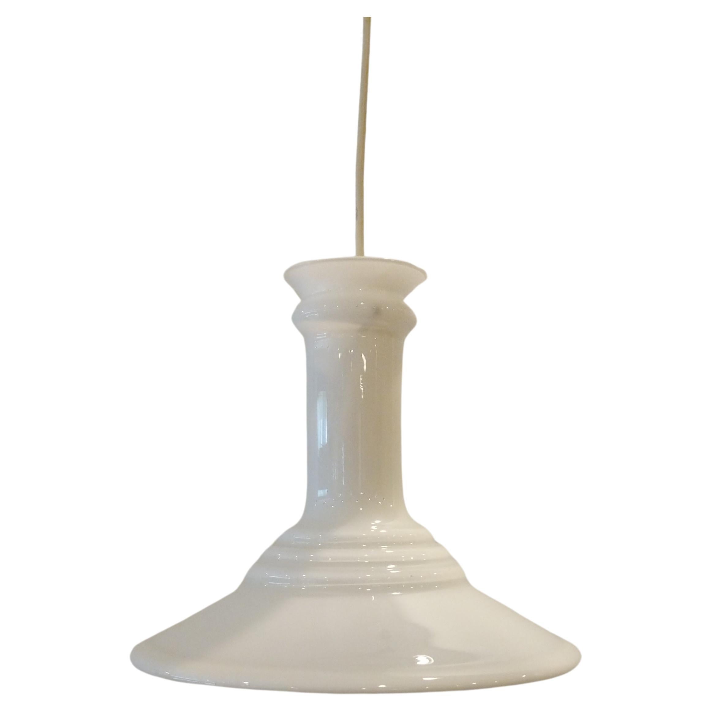 Vintage Danish Modern Holmegaard Lamp For Sale at 1stDibs