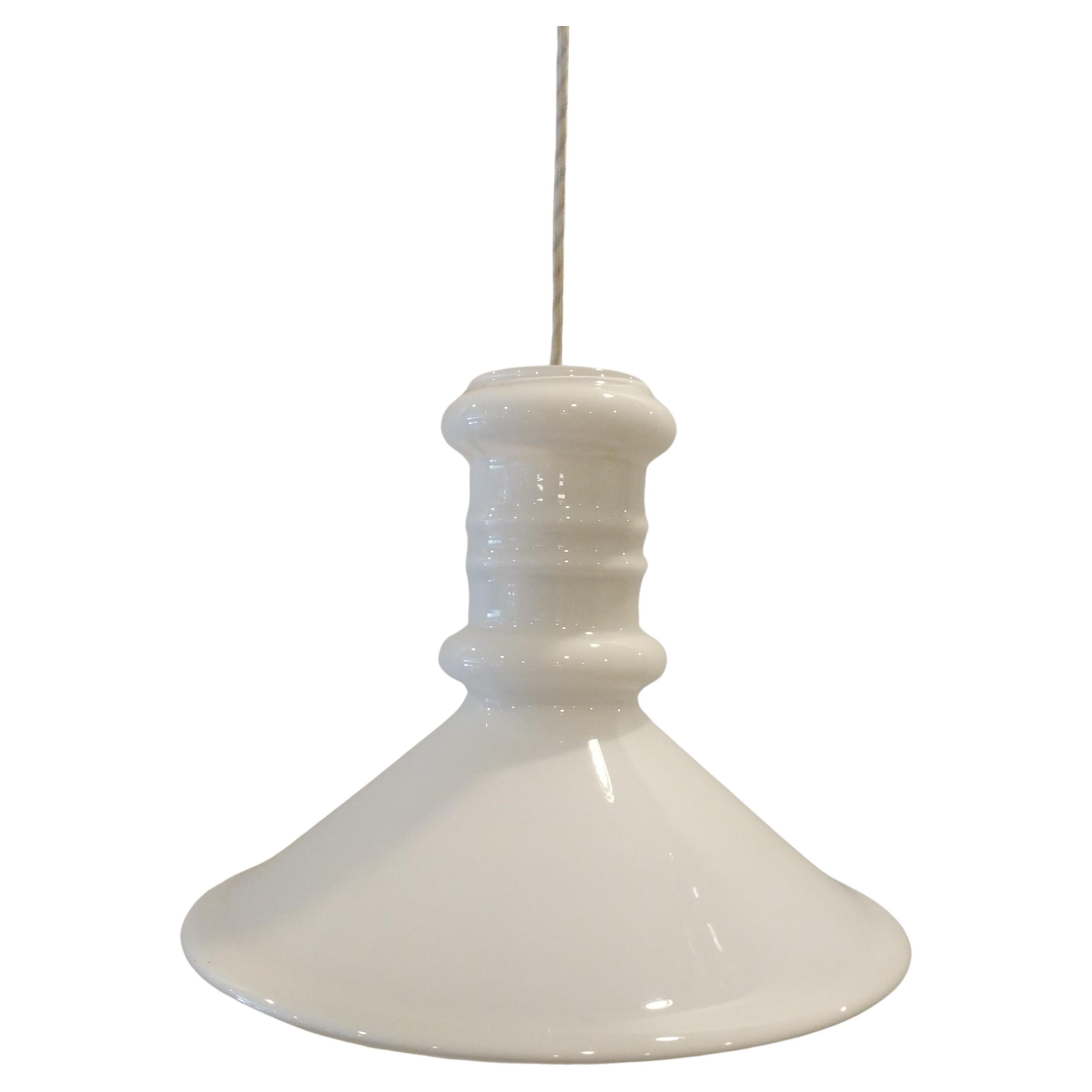 Vintage Danish Modern Holmegaard Lamp For Sale at 1stDibs