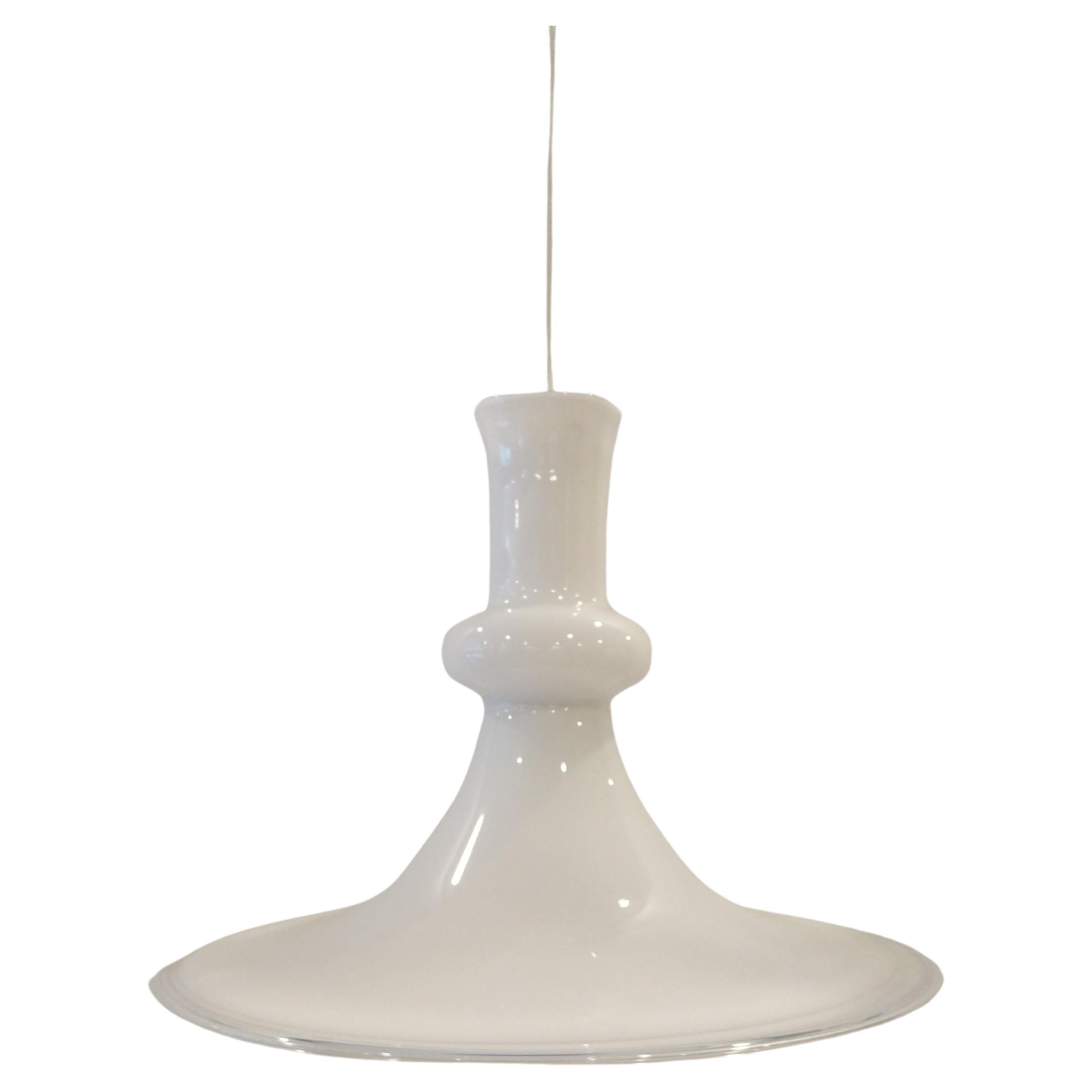 Vintage Danish Modern Holmegaard Lamp For Sale at 1stDibs