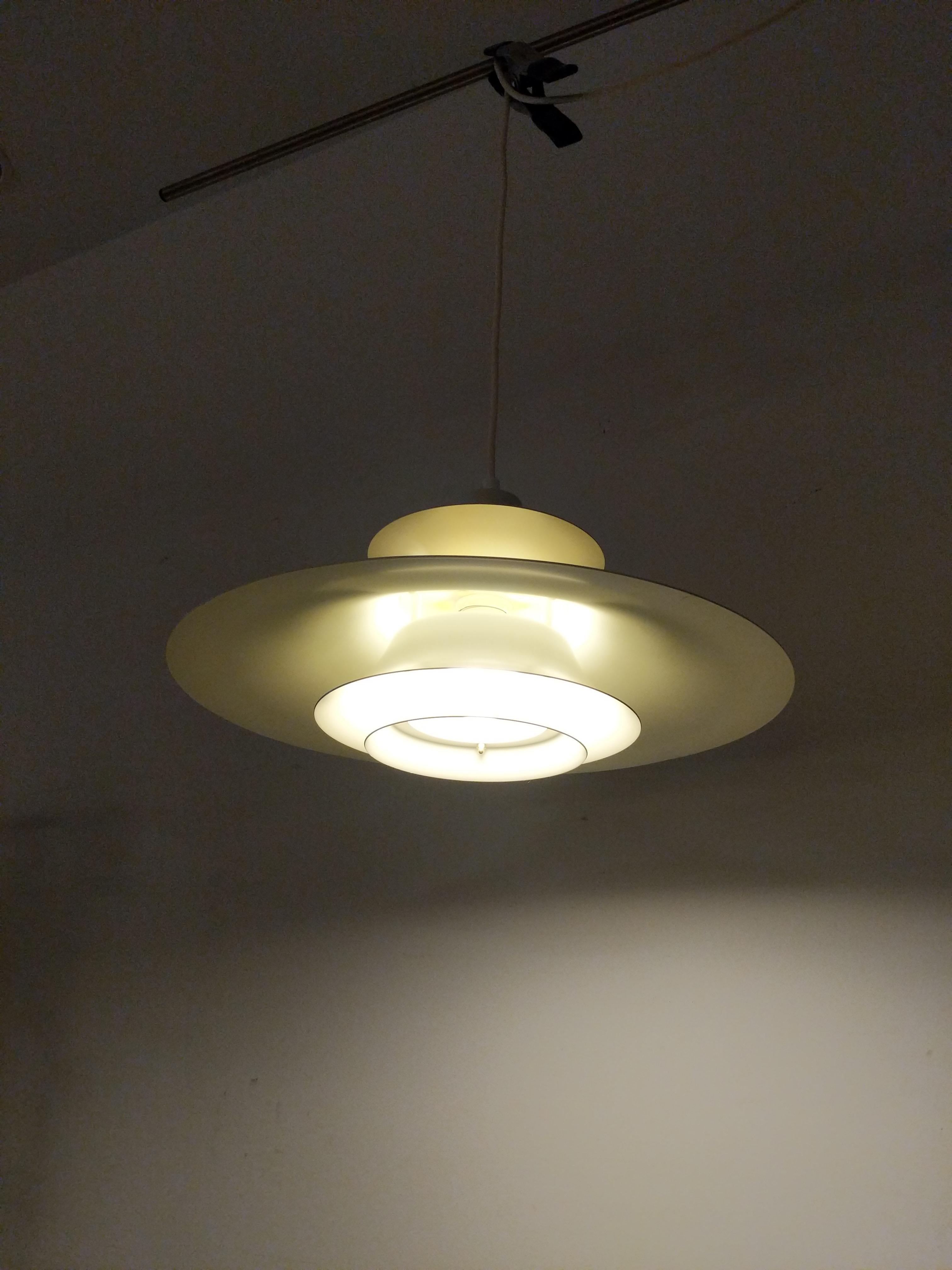 Vintage Danish Modern Lamp by Jeka For Sale at 1stDibs